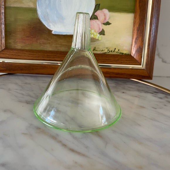 Other | Rare 193s Uranium Glass Funnel | Poshmark